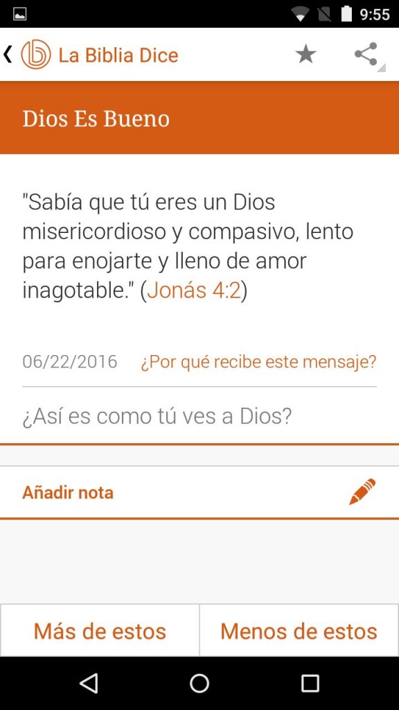 La Biblia Dice App - Mi Devocional